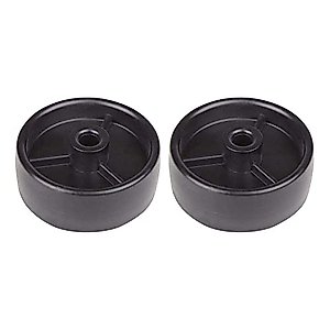 Fire Sense 61980 Patio Heater Replacement Part Accessories Universal Wheels 2-3/8" Diameter & 1 1/4" Wide for Outdoor Patio Gas Heaters - Set of 2 Wheels