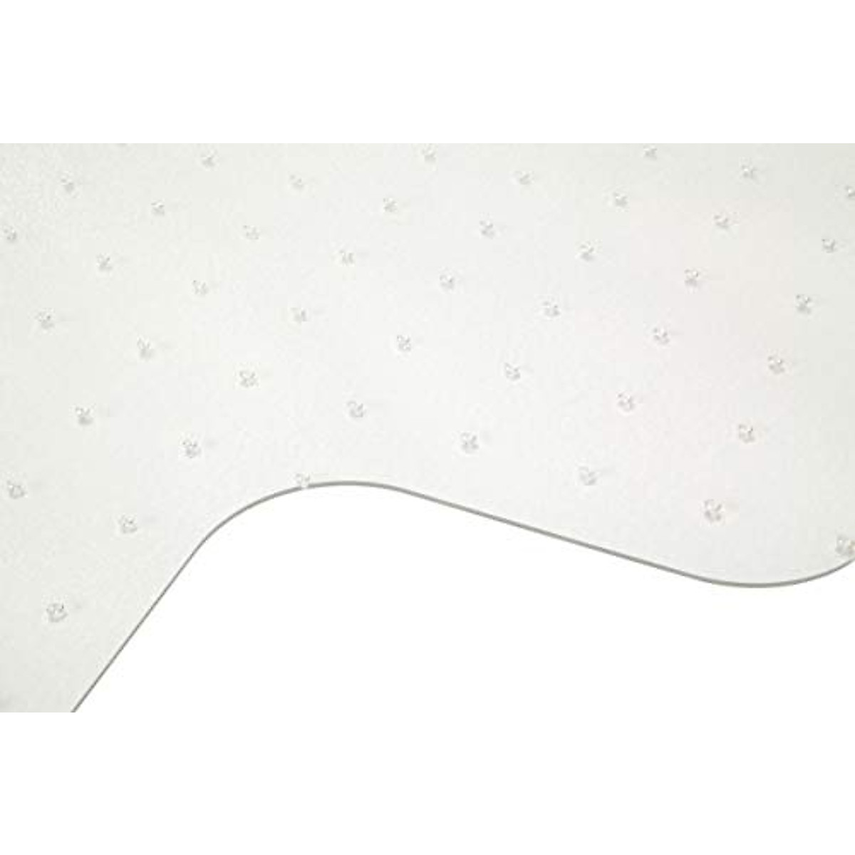 HON Basyx Commercial-Grade Polycarbonate Chair Mat with Lip for Low Pile Carpet, 36" x 47", Clear