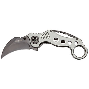 Tac Force TF-578GY Tactical Folding Knife, 5.25-Inch Closed,Grey