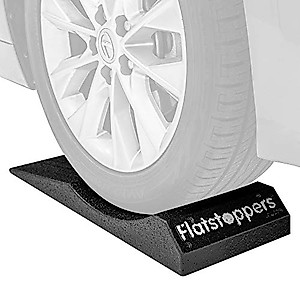 Race Ramps RR-FS-10 10" Wide Flatstopper (Set of Four), Tire Flat Spot Prevention for Vehicle Storage, Tire Saver Ramps, High-Density Foam with Anti-Slip Coating