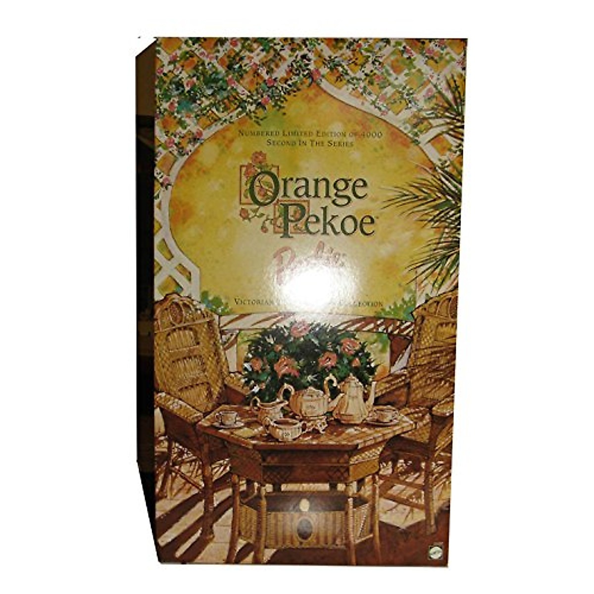 Barbie Orange Pekoe Limited Edition Porcelain Doll Victorian Tea Collection