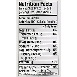 siggi’s® Drinkable Nonfat Yogurt Filmjölk, Plain, 32 oz. – Only 2 Ingredients, 0% Milkfat