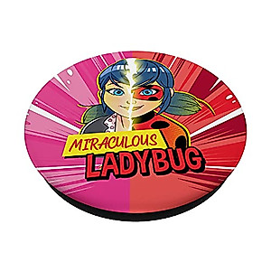 Miraculous Collection Ladybug Marinette Transformation PopSockets Swappable PopGrip