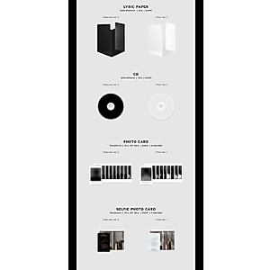 Pentagon in:Vite U 12th Mini Album Flare Version CD+1p Poster+96p Booklet+1p Lyric Paper+1p PhotoCard+1p Selfie PhotoCard+1ea Name Tag+Tracking Kpop Sealed