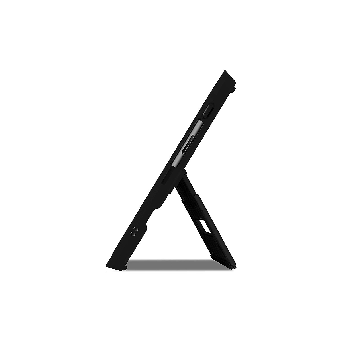 STM Dux Shell for Microsoft Surface Pro X (2019/2020/2021) - Durable and Protective Case - Black