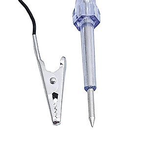 Atmneris Auto Circuit Tester 6V 12V 24V Test Light with Indicator Bulb Car Probe Pen for Low Voltage Systems,S