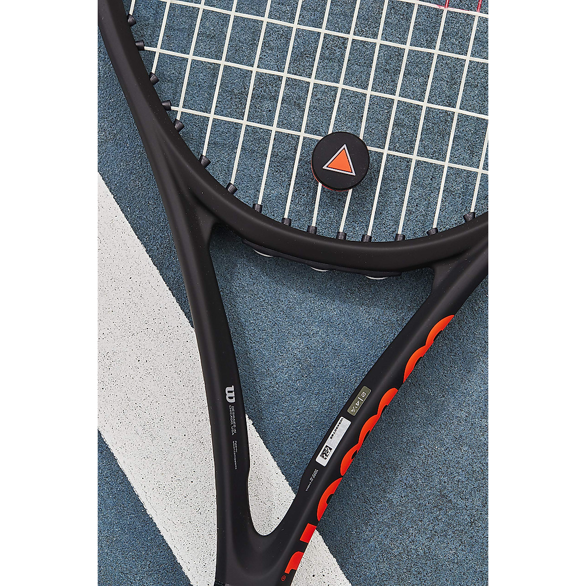 WILSON unisex adult Pro Feel Clash dampener, Red, 2 US