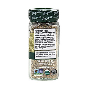 The Spice Hunter Poultry Seasoning, Organic, 1.1-Ounce Jar