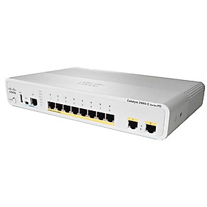 Cisco WS-C2960CG-8TC-L Catalyst 2960C Switch 8 GE, 2 x Dual Uplink, LAN Base (Renewed)