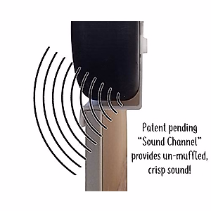 Mount Genie Flush Mount | Built-in Wall or Ceiling Bluetooth Speaker Mount [Newest 2019 Model] | Includes Optional Grill. Award Winning Design. Fantastic Sound (White, 1-Pack)