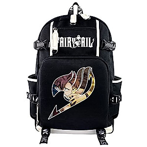 GO2COSY Anime Fairy Tail Backpack Student Bag Daypack Shoulder Bag Book Bagpack School Bag N26
