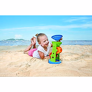 Hape Double Sand & Water Wheel Kid's Beach Toy