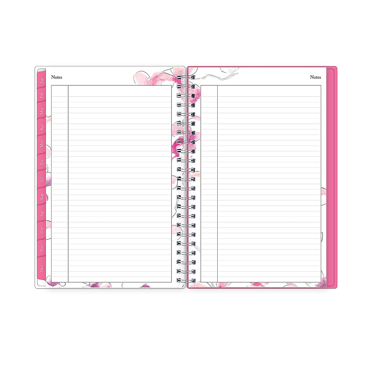 Blue Sky 2023 Weekly and Monthly Planner, January - December, 5" x 8", Clear Pocket Cover, Wirebound, Orchid (142084)