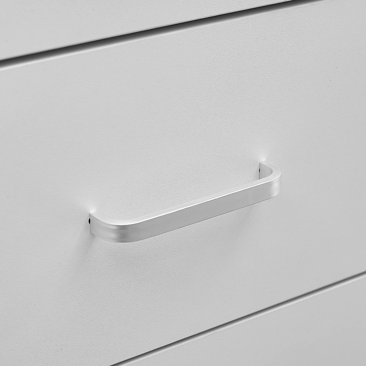 CLIPOP Mobile Office Cabinet w/ 3 Drawers(1 Lockable), Storage Cabinet, Open Storage Shelves, Under Desk Rolling Lateral File Cabinet with 5 Wheels Printer Stand Cabinet for Home Office (Black)