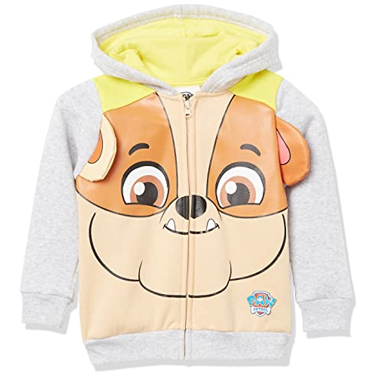 Paw Patrol Toddler Boys -Costume Hoodie Heather Grey