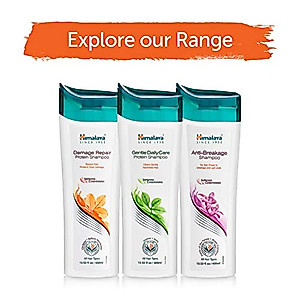 Himalaya Damage Repair Shampoo, 13.53 Fl Oz (400ml), for Dry, Frizzy Hair - Repairs & Protects with Aloe Vera & Sesame Oil, Moisturizing Unisex