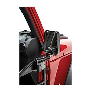 Bestop 5126201 Highrock 4X4 Replacement Mirrors For Wrangler YJ & TJ 1988-2006