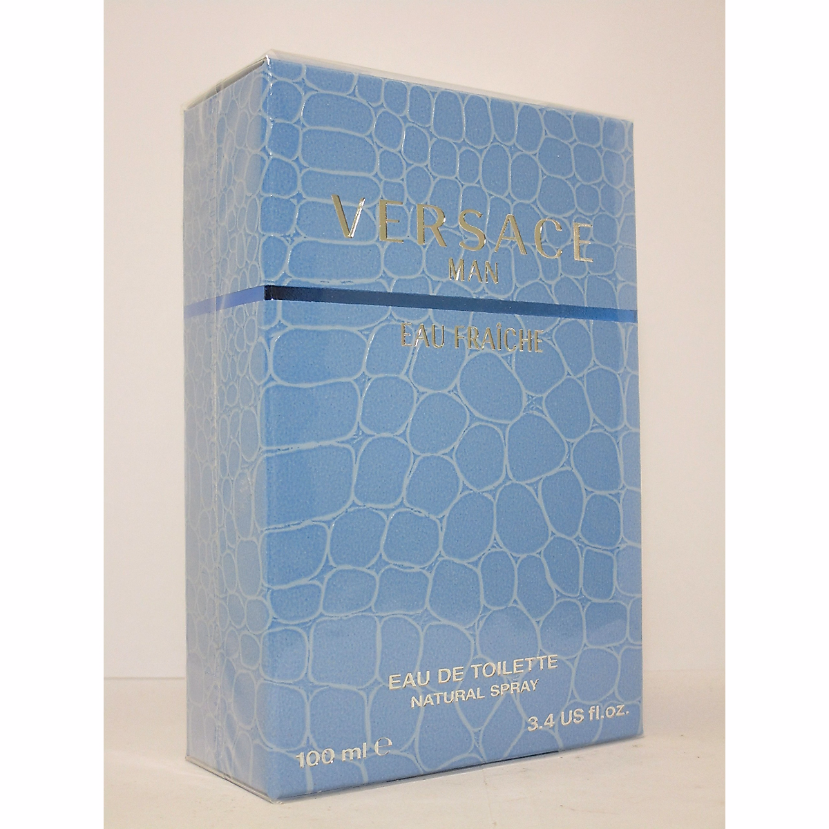 Versace Man By Versace Eau Fraiche Eau De Toilette Spray (Blue) 3.4 Oz Men