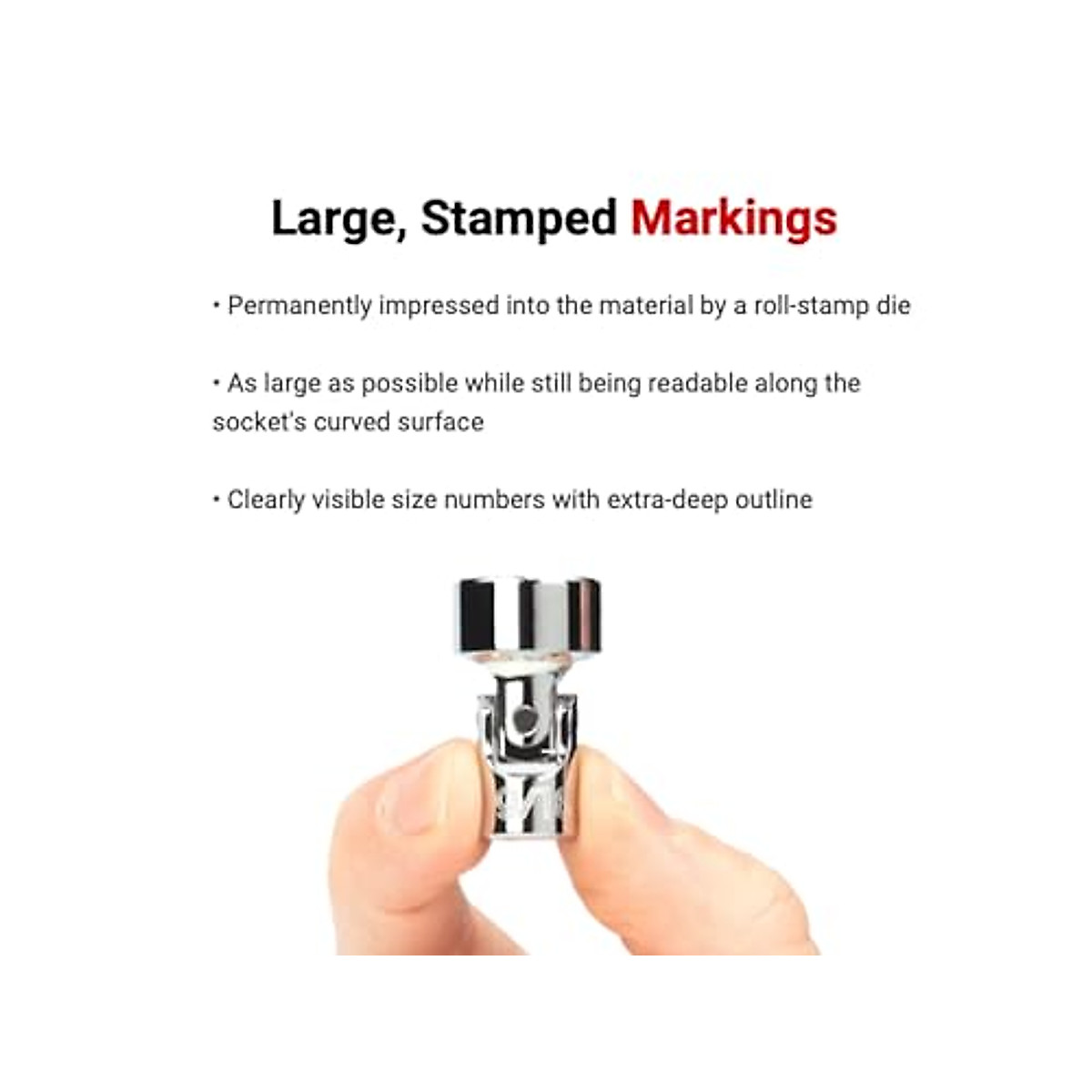 TEKTON 1/4 Inch Drive x 10 mm Universal Joint Socket | SHD08110