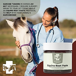 Vet Grade Horse Wellness Paste for Skin Anomalies | 1oz All-Natural Formula | Equine & Livestock Care