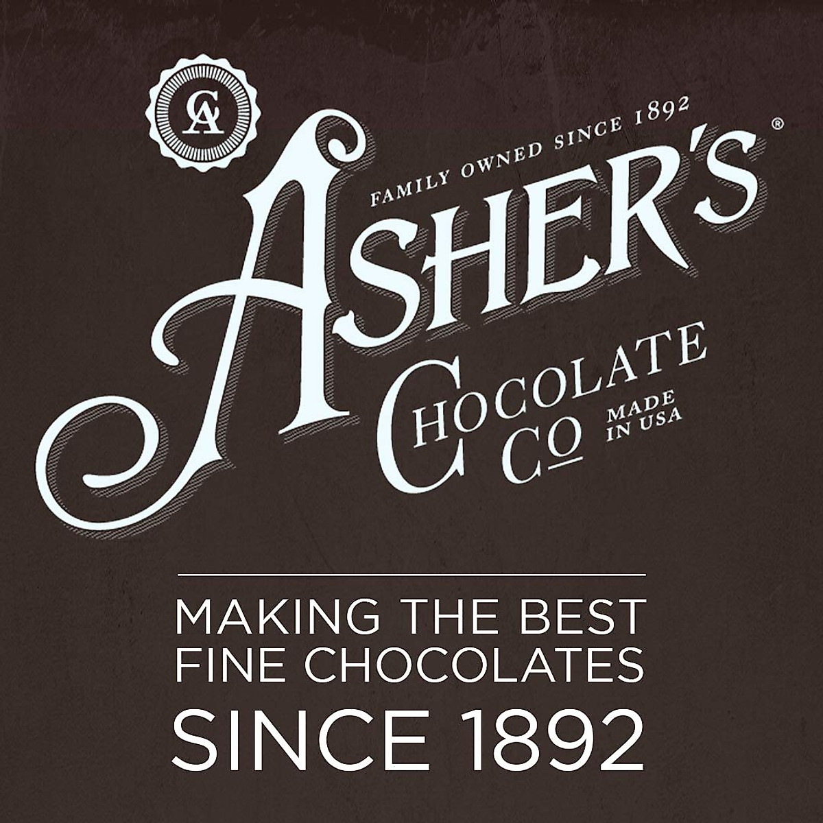 Asher's Sugar Free Chocolate Candy Assortment - Kosher, Keto, Milk & Dark Chocolates (15 pieces, 8 oz.)
