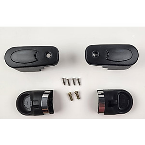 Granite Ware Replacement Handles for 12 Qt. (F0732) Pressure Canner/Cooker - Set of 4 Handles and Screws