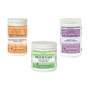 MPP Healthy Supplement Vitamins for Dogs Wheat and Corn Free Veterinarian Formulated (Skin and Coat)