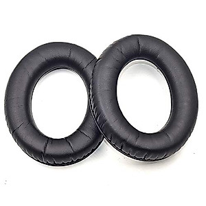 Revolver S Ear Pads - Replacement Ear Cushion Foam Pillow Parts Cover Compatible with Kingston HyperX Cloud Revolver Gaming Headset HX-HSCR-BK/NA，Ear Pads with Softer Leather, Noise Isolation Foam