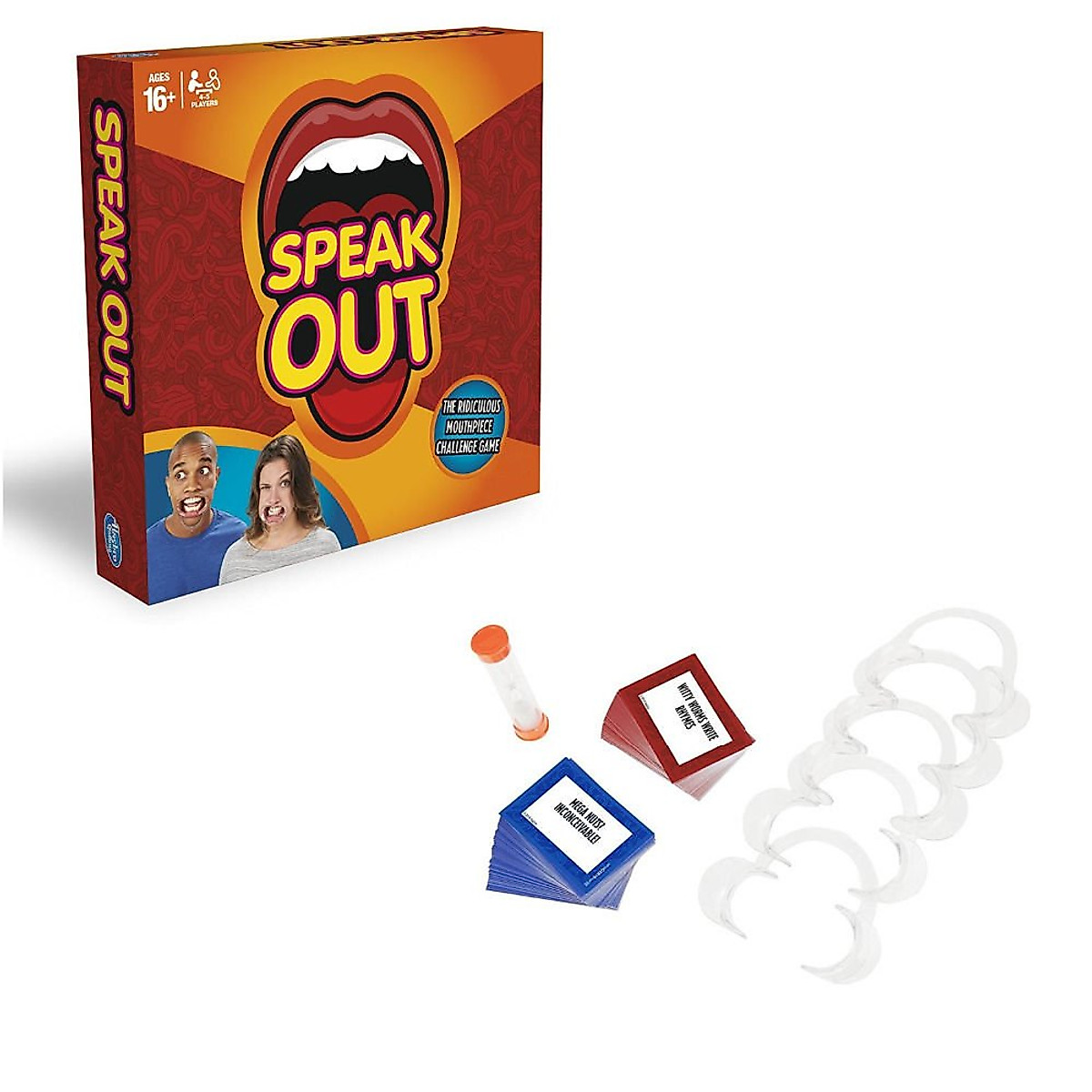 Hasbro Gaming Speak Out Game English for 192 months to 1188 months