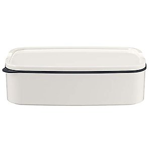 like by Villeroy & Boch group 10-4869-9414 Caja de comida, 640 milliliters, Porcelain,White,M