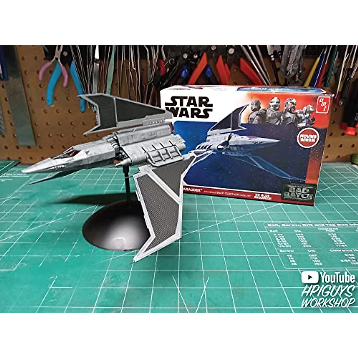 AMT Star Wars: The Bad Batch Havoc Marauder 1:144 Scale Model kit