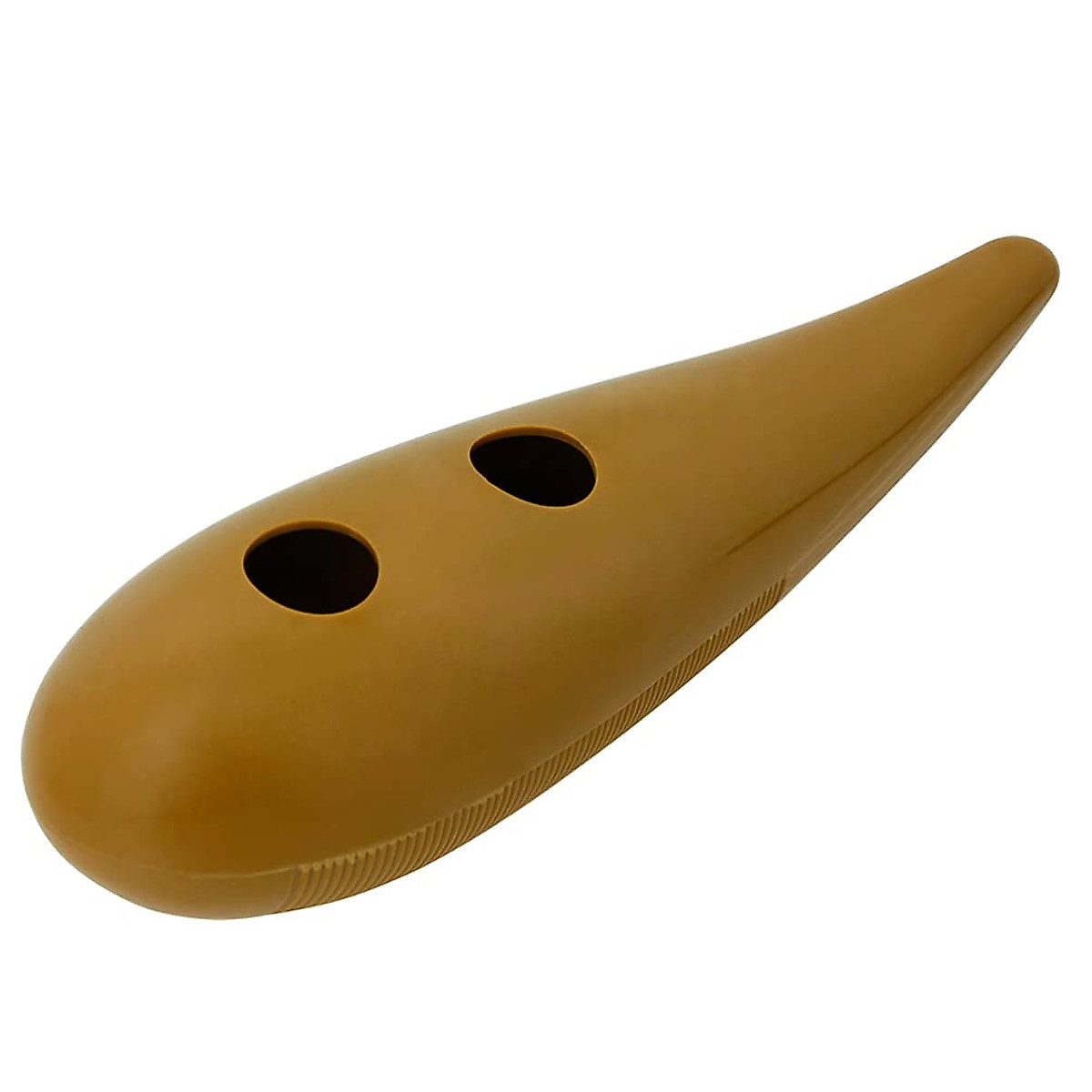 MILISTEN 1 Set Guiro Latin Percussion ABS Guiro Percussion with Scraper Guiro Lp Musical Instrument for Music Lovers Accompaniment Training (Coffee)