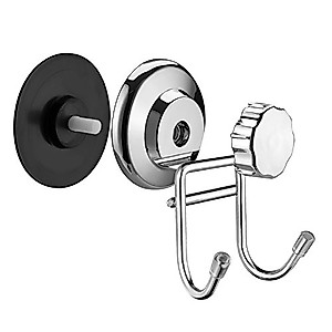 SANNO Vacumn Suction cups Shower Caddy Soap Dish Double Bath Hook-Bath Organizer Kitchen Storage Basket for Shampoo, Conditioner, Soap- Anti Rust stainless steel (set of 3)