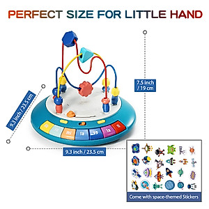 LTKFFFdp Baby Crawling Toys 6 to 12-18 Months Boy Girl Bump and Go Music Light Baby Einstein Toys for 1 Year Old, Developmental Infant Gross Motor Toys for Baby First Birthday Gift Sensory Toys