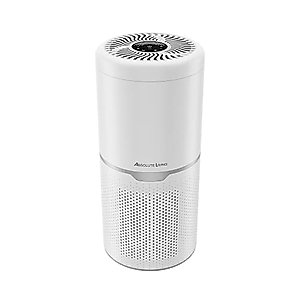 Absolute Living UV Air Purifier With HEPA Filter H13 and Auto Detect - (CARB) Compliant, Traps 99.97%, PM2.5 - Air Purifier for Large Room Up To 323 sqft - 3 Stage True HEPA Air Purifier With UV Light