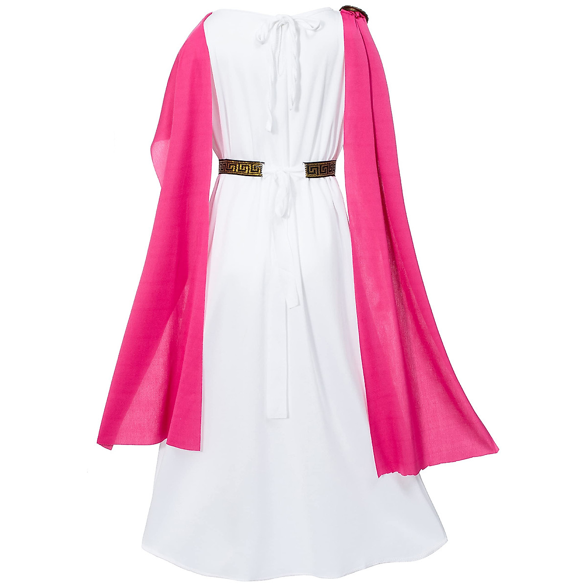 TOGROP Greek Toga Costume for Kids Girls Ancient Greece Mythos Philosopher Rome Nobility Cosplay 2-7 Years