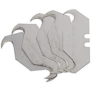 Stanley 0-11-983 unperforated Trimming Knife Blade "1996" (5 piece), Silver