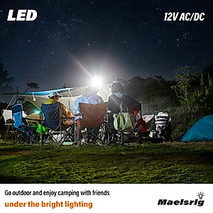 LED 12V Light Bulb, 100W Equivalent, Daylight White 5000K, 13W 1200 Lumens, 12 Volt AC/DC, Non-Dimmable E26 Base, Low Voltage Light Bulbs for Boat, RV, Shed, Off Grid Cabin, and Solar Power, 4-Pack