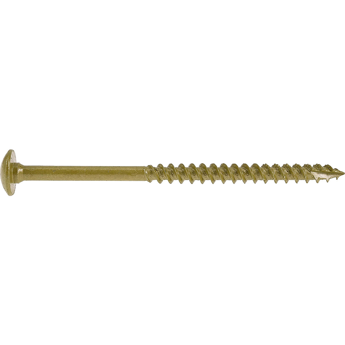 Power Pro 47879 Lag Screws, #5/16 x 6, Star Drive Construction Lag Screws, Rust Resistant, Epoxy Coated Bronze, 5lb Tub, Ceramic