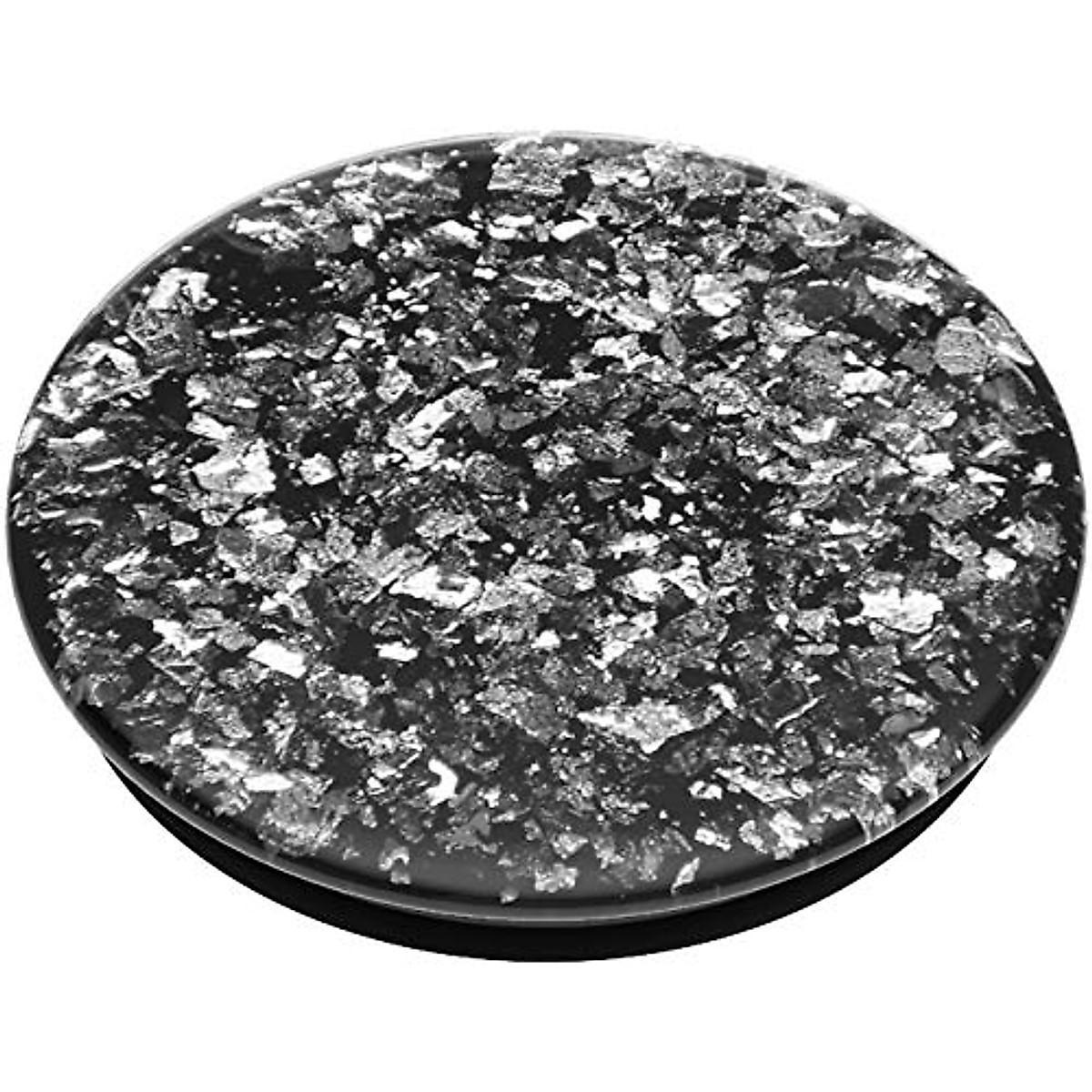 ​​​​PopSockets: Phone Grip with Expanding Kickstand, Pop Socket for Phone - Silver Foil Confetti