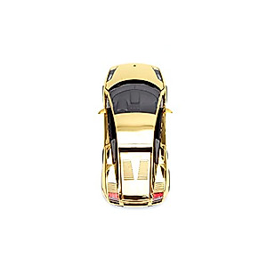 Fast & Furious 1:24 Lamborghini Gallardo Gold Chrome Die-Cast Car, Toys for Kids and Adults