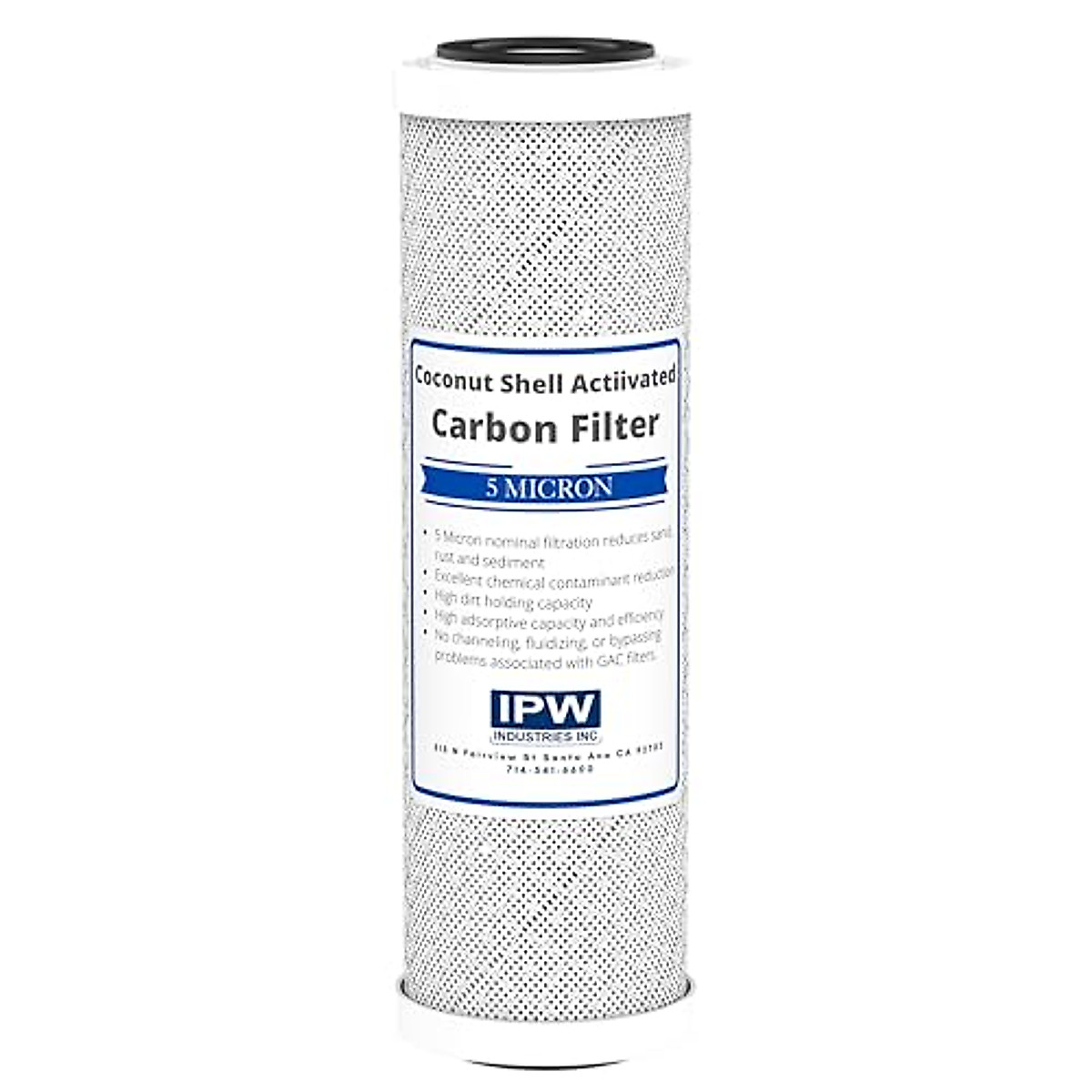 Compatible with Replacement Filter Kit for Watts RO-TFM-5SV RO System - Includes Carbon Block Filters, PP Sediment Filter & Inline Filter Cartridge by IPW Industries Inc