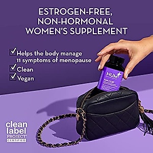 HUM Fan Club - Menopause Relief Supplement & Mood Probiotic with Siberian Rhubarb - May Provide Hot Flash Relief & Menopause Support for Women (30 Vegan Capsules, 30 Days)