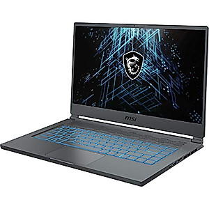 MSI Stealth 15M Gaming & Entertainment Laptop (Intel i7-1185G7 4-Core, 16GB RAM, 512GB PCIe SSD, RTX 2060 Max-Q, 15.6" Full HD (1920x1080), WiFi, Bluetooth, Webcam, Win 10 Pro) (Renewed)