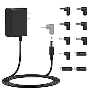 DC 5V 2A Power Supply Adapter for Nextbook, Tablets, Baby Monitor, Victrola Record Player, Yealink SIP Phones, TV Box, Camera, Guitar Receiver, Speaker and More 5Volt 2Amp Devices Charger Cord
