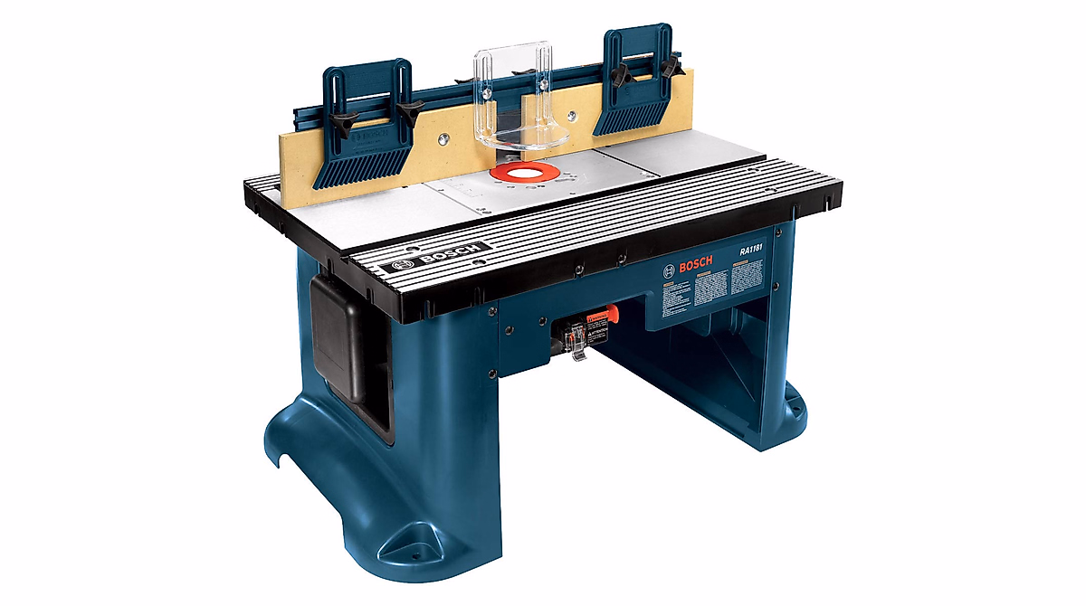 Bosch RA1181 Benchtop Router Table with Under-Table Base