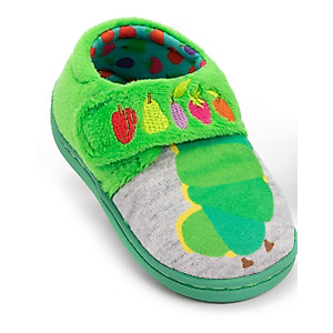 Eric Carle The Very Hungry Caterpillar Slippers Kids Toddlers Girls Book Shoes 7.5 US Toddler
