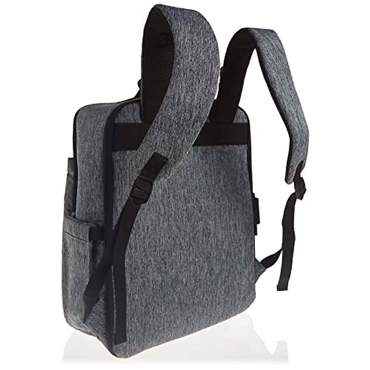 Skip Hop Diaper Bag Backpack: Baxter featuring Large Capacity, Ergonomic Design, with Changing Pad & Stroller Attachment, Textured Grey