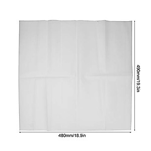 Oumefar 480x490mm Stereoscopic Microscope Dust Cover Case Water Proof Plastic Cover Microscope Accessories for Laboratory Education