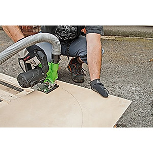 CS Unitec EDS 125 5" Circular Diamond Hand Saw for Wet/Dry Cutting of Ceramic Tile, Stone, Hardie Board